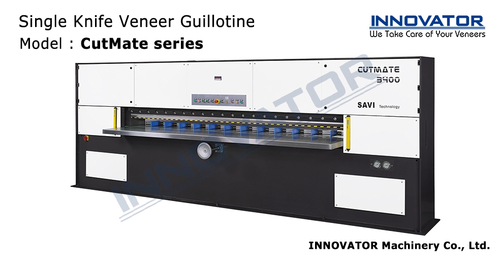 Single Knife Veneer Guillotine - INNOVATOR Machinery