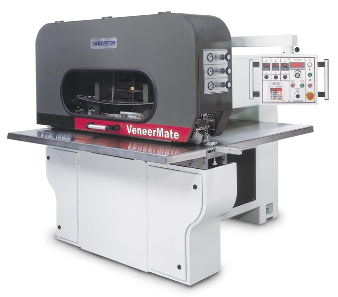 Longitudinal Veneer Splicer / pre-glued veneers required VeneerMate